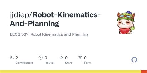 Github Jjdieprobot Kinematics And Planning Eecs 567 Robot