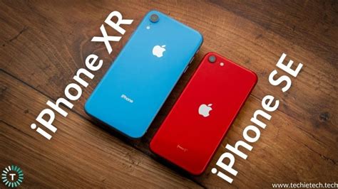 IPhone SE Vs IPhone XR So Close TechieTechTech