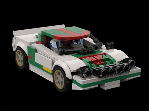 Lego Moc Lancia Stratos By Stigmocs Rebrickable Build With Lego