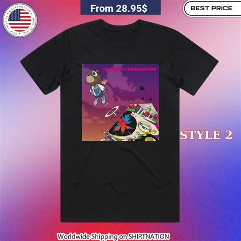 Kanye West Graduation Album Cover Shirt • Shirtnation Shop Trending T