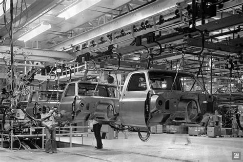 This Photo From 1973 Was Taken At Gmcs Plant In Pontiac Michigan