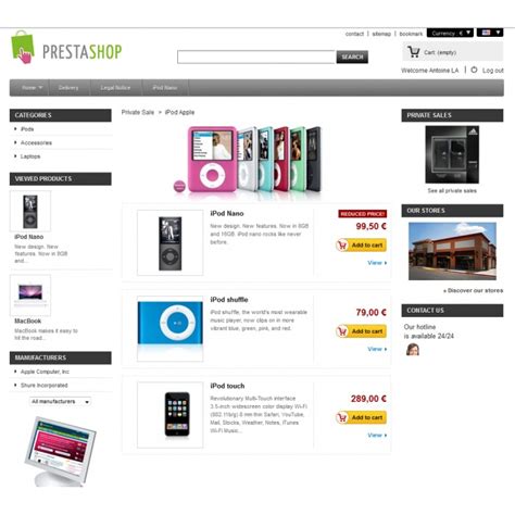 Sistema E Commerce Open Source Prestashop Descarga Código Fuente Gratis Recursos De