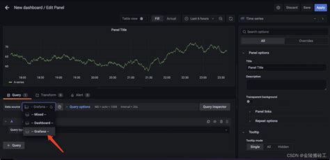 Grafana创建dashboard 源码巴士