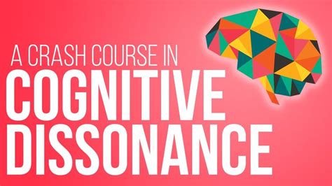 Cognitive Dissonance Theory A Crash Course Cognitive Dissonance Happiness Psychology Crash