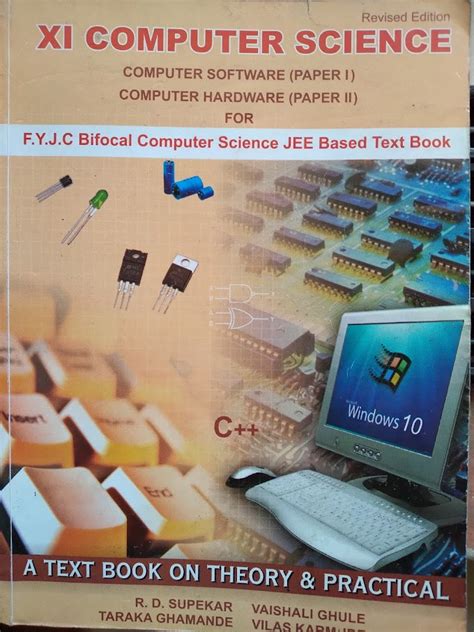 Rd Supekar 11th Computer Science Textbook Pdf Download Handy Notes