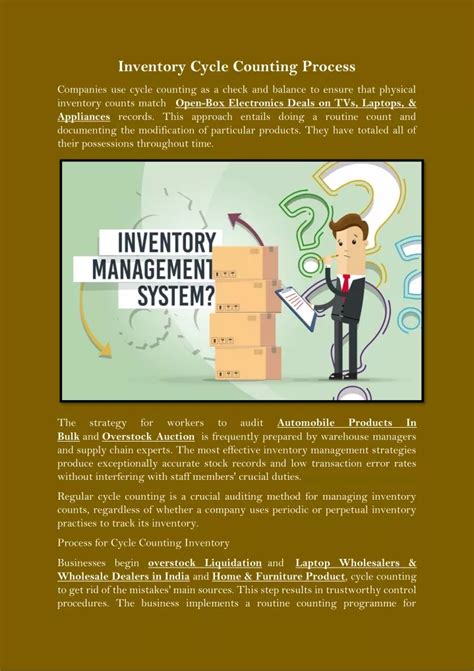 Ppt Inventory Cycle Counting Process Powerpoint Presentation Free Download Id 11759415