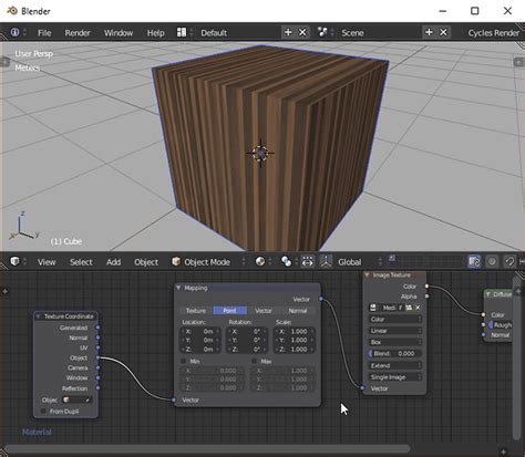 impossible rotate a texture in object mapping materials and