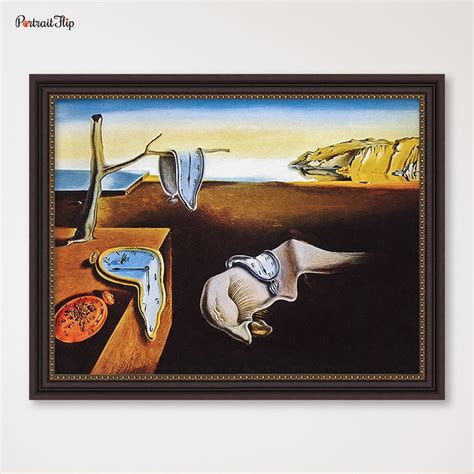 The Persistence Of Memory By Salvador Dali Oil Reproduction