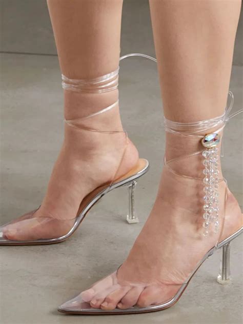 ۲۵ مدل کفش شیشه‌ای زیبا مشهور به کفش‌های سیندرلا در واقعیت تصاویر