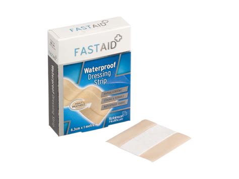 Fast Aid Waterproof Dressing Strip 6 3cm X 1m Ukmedi