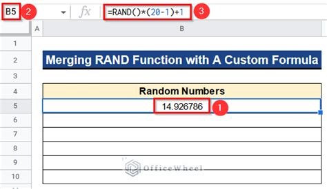 Generate Random Numbers Or Text Between Limits In Google Sheets
