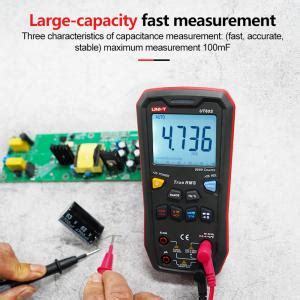 UNI T UT60S Button Type LCD Digital Display True Effective Value AC DC Digital Multimeter