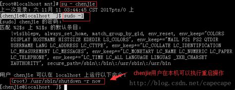 centos7 sudo命令详解 centos sudo csdn博客