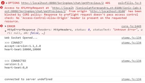 Cors Problems With Spring Security And Websocket Stack Overflow