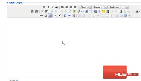 Add Custom Html To Joomla Web24