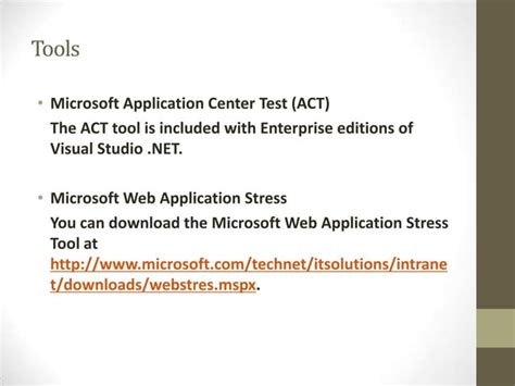 Application Performance Tuning Techniques Ppt Free Download