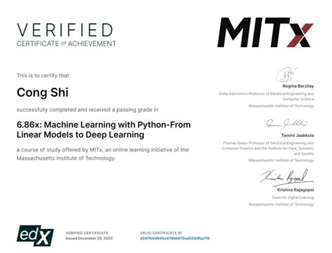 George Shi On Linkedin Mitx Datascience Machinelearning Happyholidays
