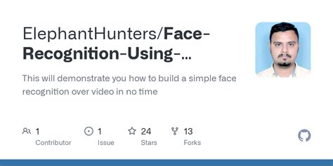 Github Elephanthuntersface Recognition Using Opencv And Python This Will Demonstrate You How