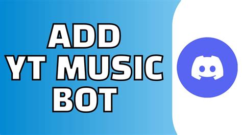 How To Add Youtube Music Bot To Discord Server Youtube
