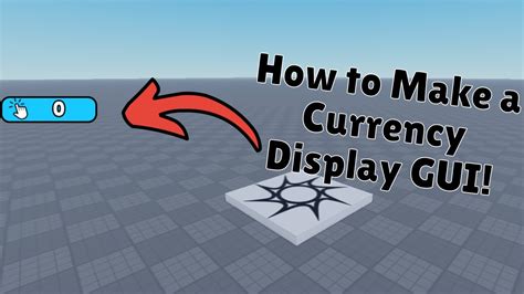 How To Make Currency Display GUI In Roblox Studio Free Model YouTube