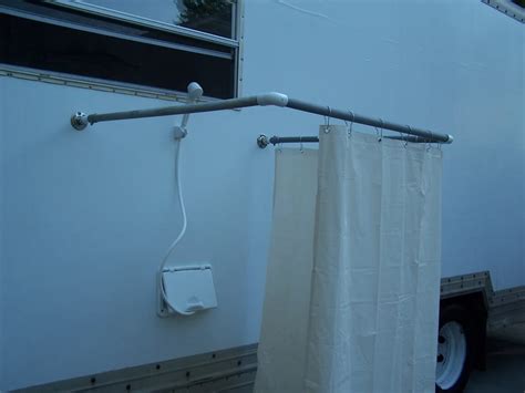 Diy How To Build An Rv Outdoor Shower Stall Camp That Site Enjoy Bc With The Right Site The