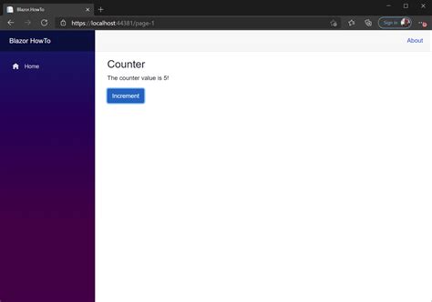how to add blazor component interactivity with one way binding
