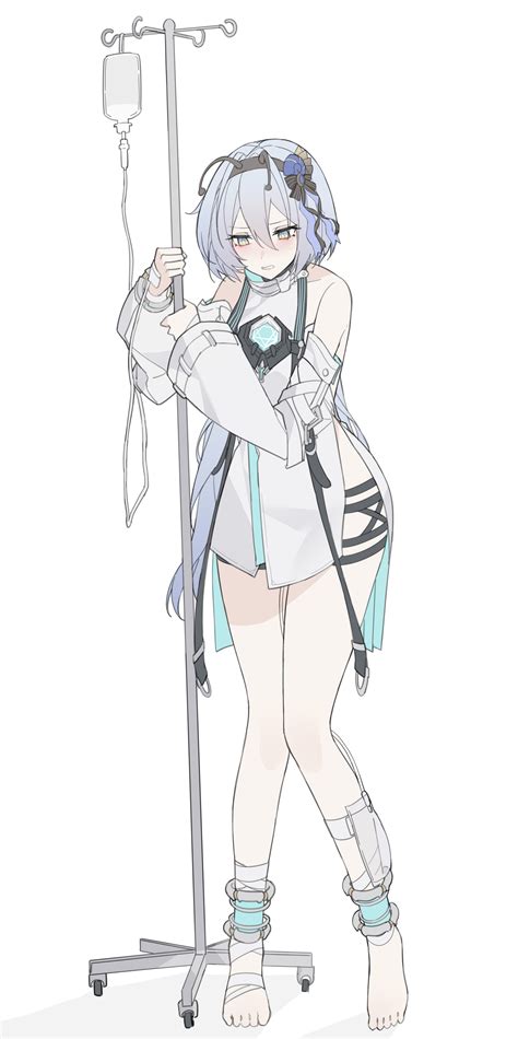 Yexinhan Yugiri Strinova Strinova Absurdres Highres 1girl Aqua