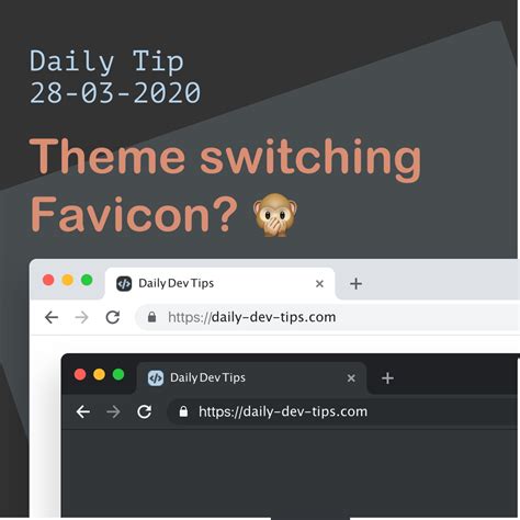 How To Make A Theme Switching Favicon