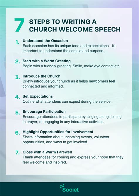 How To Craft A Heartwarming Church Welcome Speech