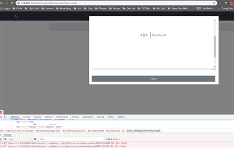 404 forlders and error · Issue #800 · UniSharp/laravel-filemanager · GitHub