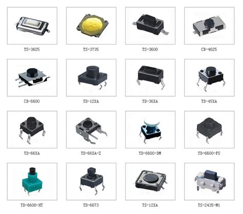6x6 Smt Tactile Switch Reliable Performance And Durability