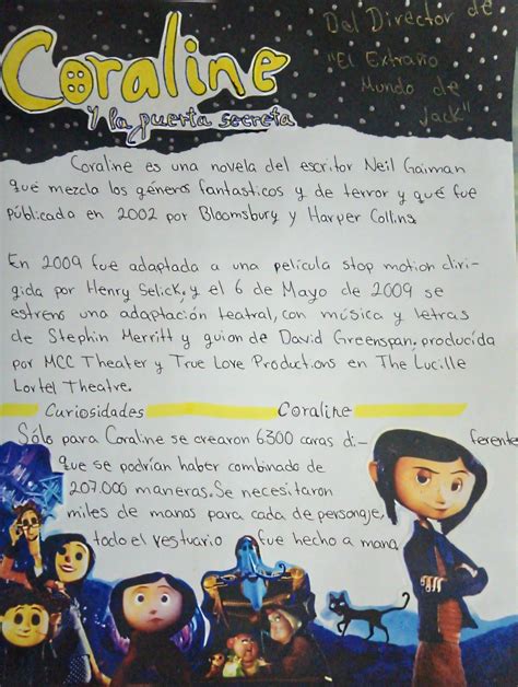 Coraline Y La Puerta Secreta Coraline Frases De Coraline Pelicula