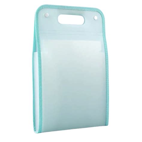 Moqin Plastic File Folders Legal Size Expandable Document Folder With Snap Button Closure A4