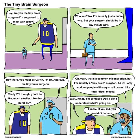 The Tiny Brain Surgeon Mikro Comics