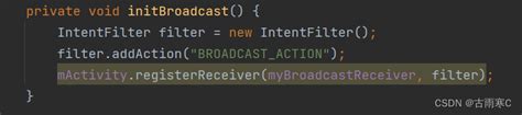 Javalangclass＜＞ Has No Zero Argument Constructor。registerreceiver