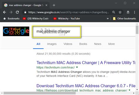 [100 working code] ethical hacking mac spoofing ethical hacking tutorials wikitechy