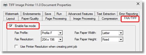 How To Create Faxable TIFF File Using TIFF Image Printer