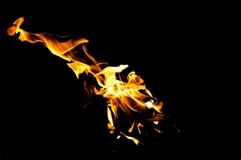 Premium Photo Fire Flame Texture Burning Material Backdrop Burn
