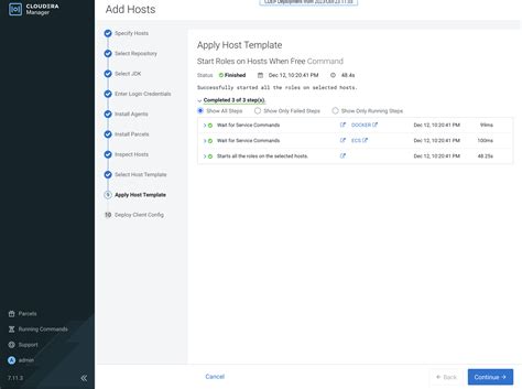 adding hosts to a embedded container service cluster