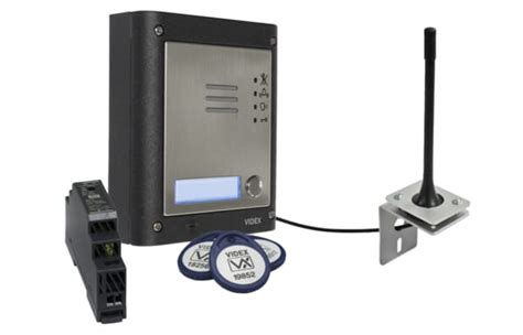 Videx Gsm4kcr 1s 4g M 1 Button Surface Back Lit Code Lock And Proximity Gsm Kit