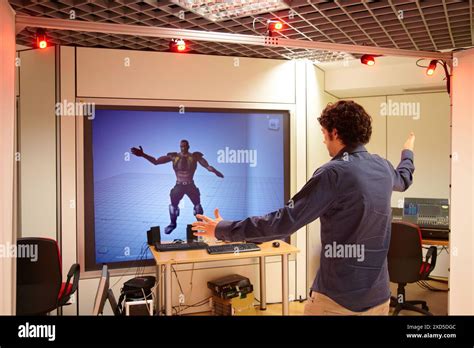 Markerless Motion Capture System 3d Animation And Interactive Virtual