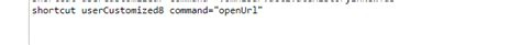 is there a pre set command in vimium that i can jump address bar to