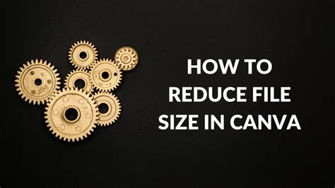How To Reduce File Size In Canva Template Fonts