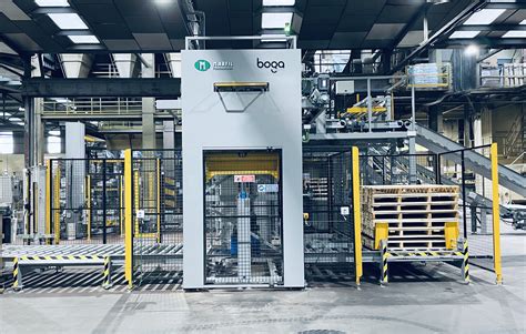 Push Layer Palletizers Bogatecnica