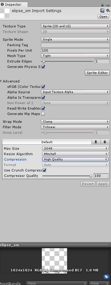 Low Quality On Sprite And Line Renderer Not Sharp Enough Solved