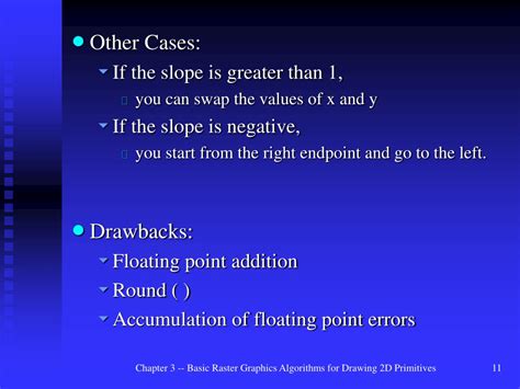 Ppt Basic Raster Graphics Algorithms For Drawing 2d Primitives Powerpoint Presentation Id