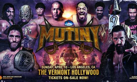 Njpw Announces Six Matches For Njpw Strong Mutiny