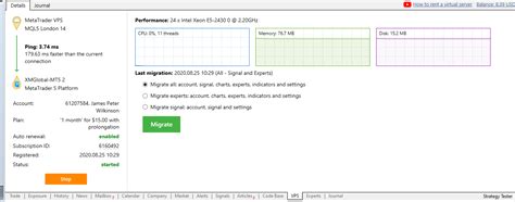 vps activation for mt5 trading platform general mql5 programming