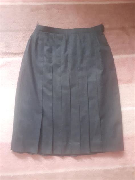 Спідниця в складки спідниця плісе спідниця 100 шерсть спідниця тепла