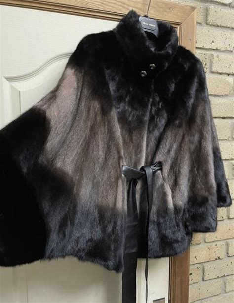 Норковая шуба летучая мышь — ціна 26000 грн у каталозі Шуби Купити жіночі речі за доступною